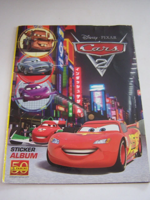 DISNEY , ALBUM PANINI STICKER PIXAR CARS . BON ETAT . 40 / 198 ...