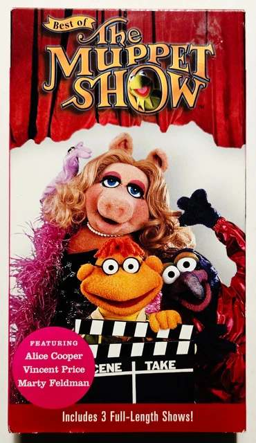 BEST OF THE Muppet Show (VHS, 2000) *RARE OOP* Vincent Price Alice ...