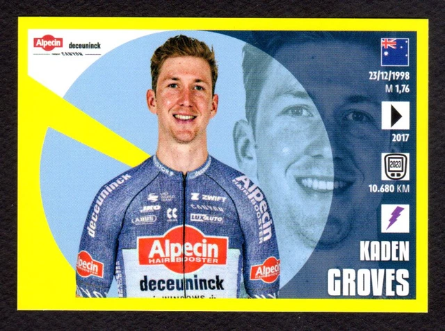 STICKERS PANINI TOUR DE FRANCE 2024 #27 Kaden GROVES EUR 1,00 - PicClick IT