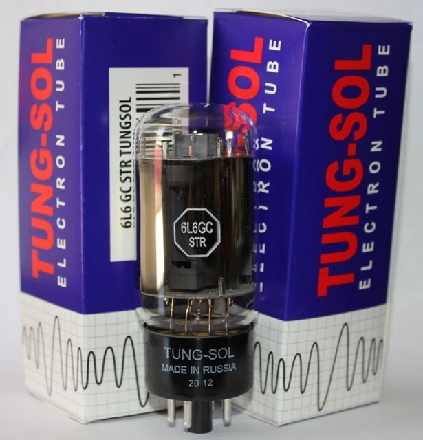 USINE PLATINE PAIRE Assortie Tung Sol 6L6GC Str Tubes, Tout Neuf en Boîte EUR 90,43 - PicClick FR