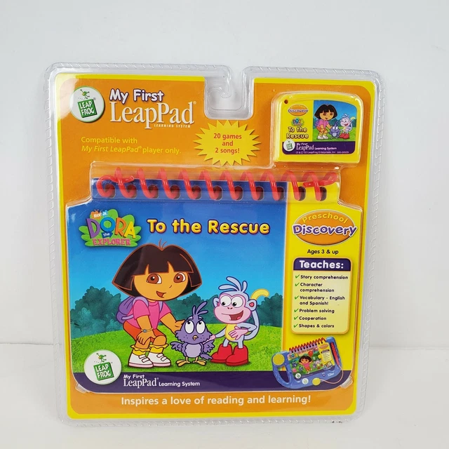 DORA THE EXPLORER to the Rescue Book & Cartridge NEW Leapfrog My First ...