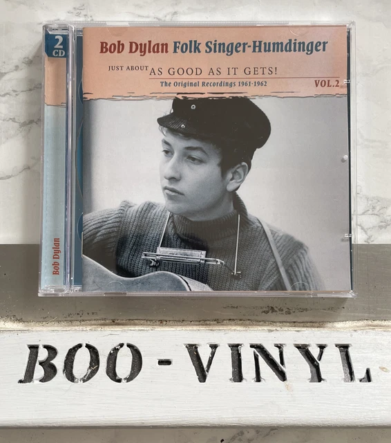 BOB DYLAN - Double Cd Folk Singer-Humdinger Vol. 2 (1961-1962) - Nm ...