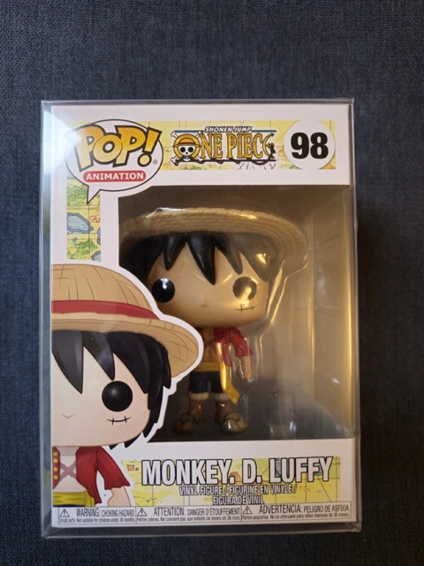 FUNKO POP ANIMATION One Piece Monkey D Luffy 98 In Protector EUR 28,55 ...