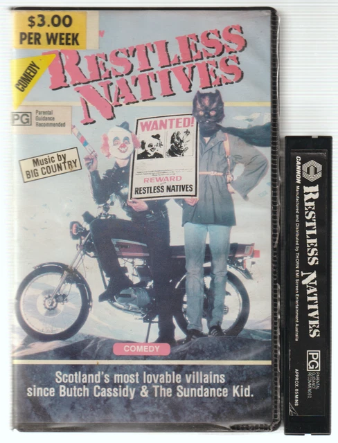 RARE BETA VIDEO Tape RESTLESS NATIVES Big Box Betamax Cannon $180.00 ...