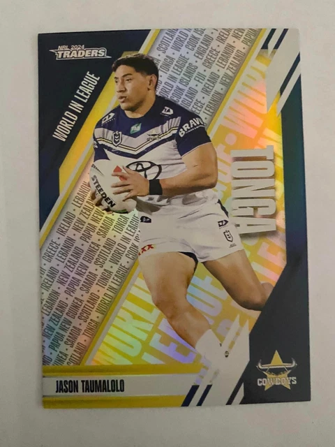 2024 NRL TRADERS World In League Wl29 Jason Taumalolo North Qld Cowboys ...