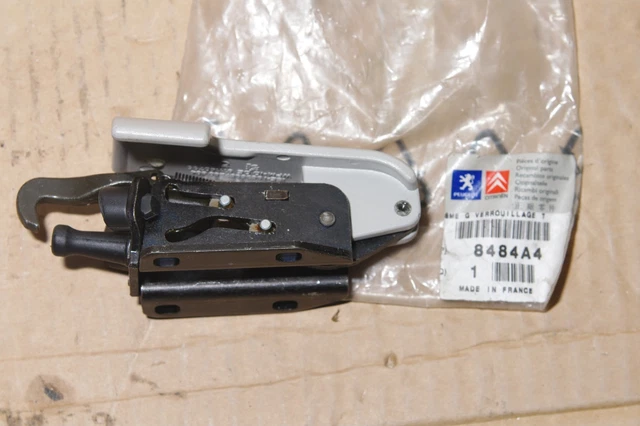 NEUF VÉRITABLE PEUGEOT 206 CC Poignée de toit / CROCHET DE TOIT GAUCHE 8484.A4 8484A4 8484 A4 ...