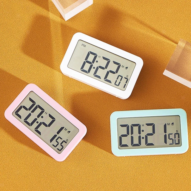 DIGITAL CLOCK/ DESKTOP Table Clocks /Easy /Small Clock /Count Up & Down ...