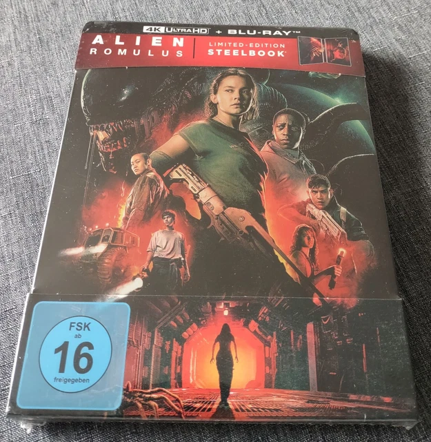 ALIEN: ROMULUS - Limited Steelbook Edition - 4K UHD + Blu-ray - NEU & OVP EUR 69,00 - PicClick DE