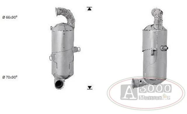 FILTRO FAP / DPF Citroen DS4 1.6TD HDI DPF 1560 cc 68 Kw / 92 cv ...