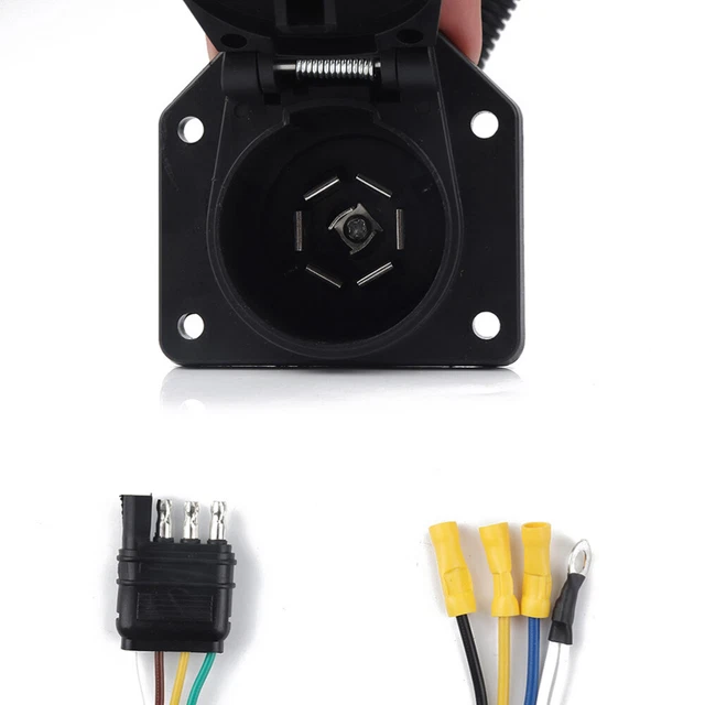 CARAVAN TOWBAR SOCKET Male Female Wire Tow Bar Adaptor £28.39 - PicClick UK