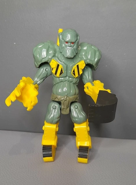 POWER RANGERS NINJA Steel Villain Stonedozer Collectible Action Figure ...