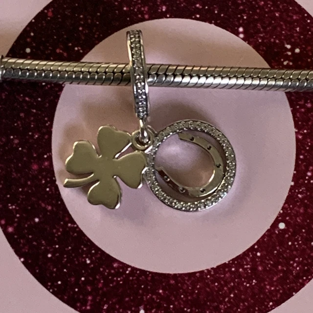 CIONDOLO ORIGINALE PANDORA Simbolo Scintillante Scarpa Cavallo ...