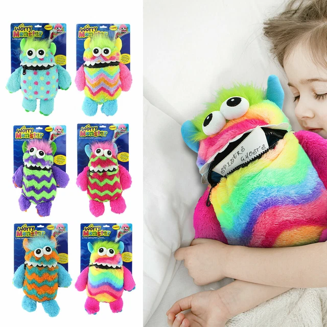 GIANT 30CM WORRY Monster Cuddly Toy Eats Worries Nightmares & Bad ...