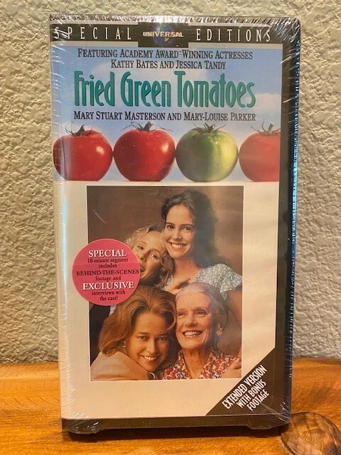 VHS TAPE FRIED Green Tomatoes SEALED Special Edition Clamshell Case £4. ...