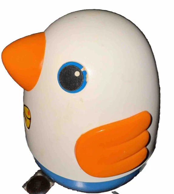 VINTAGE PLAYSKOOL CHIME Bird Roly Poly Weeble Duck Baby Toddler Toy £32 ...