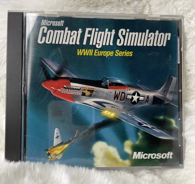 MICROSOFT PC COMBAT Flight Simulator WWII Europe Series (1998) Air ...