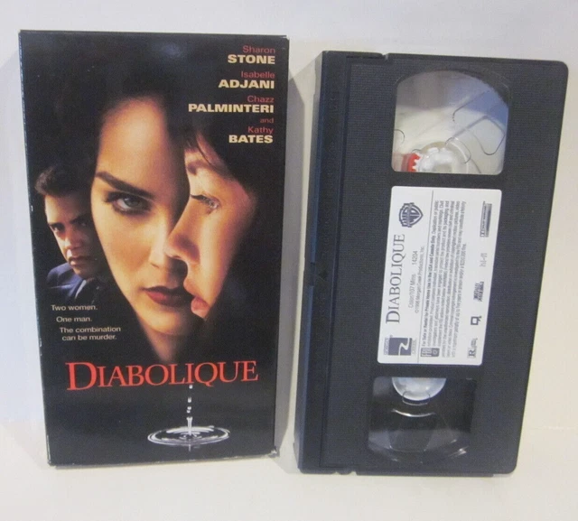 DIABOLIQUE VHS VIDEO Sharon Stone Isabelle Adjani Chazz Palminteri ...