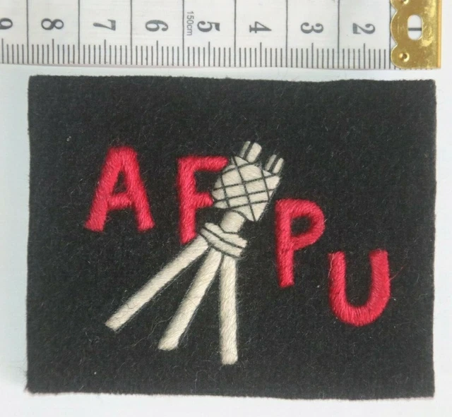 BRITISH WWII PATTERN Formation Div Sign Army Film Photographic Unit ...