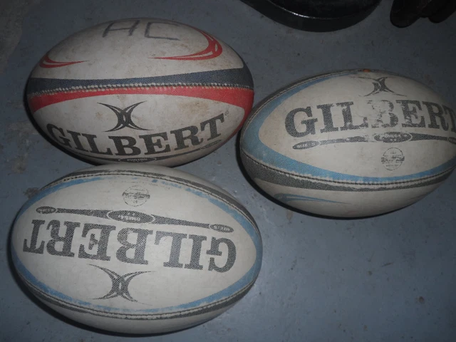 LOT DE BALLONS de rugby Gilbert EUR 15,00 - PicClick FR