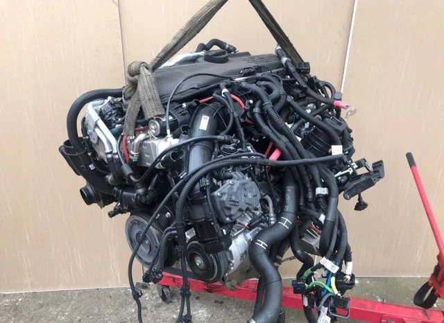 MOTOR MOTEUR ENGINE BMW G05 X5 G06 3.0D B57D30A 265PS Komplett 30.000km ...