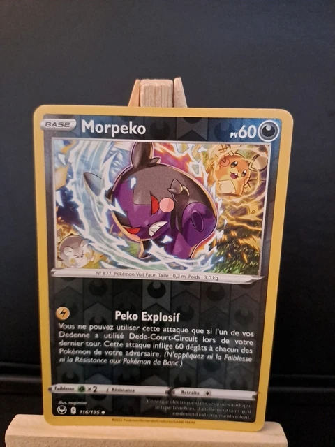 CARTE POKÉMON MORPEKO 116/195 Reverse EB12 Tempête Argentée FR NEUF EUR 1,50 - PicClick FR