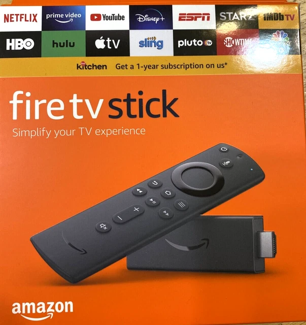 AMAZON FIRE STICK 3rd Gen Alexa Voice Remote Streaming TV Media Player ...