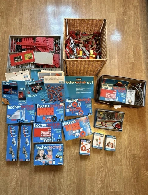 FISCHERTECHNIK SAMMLUNG BAUKASTEN Statik Aufbau XXL Konvolut EUR 75,00 ...