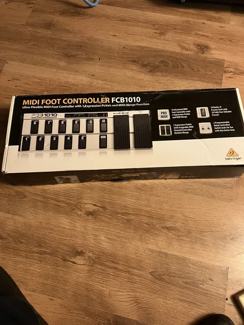BEHRINGER FCB 1010 Midi Foot Controller £80.00 - PicClick UK