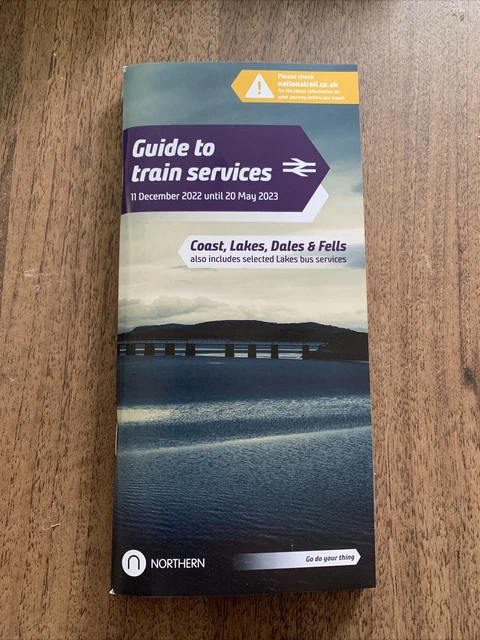 NORTHERN TRAINS REGIONAL timetable - Coast, Lakes, Dales & Fells ...