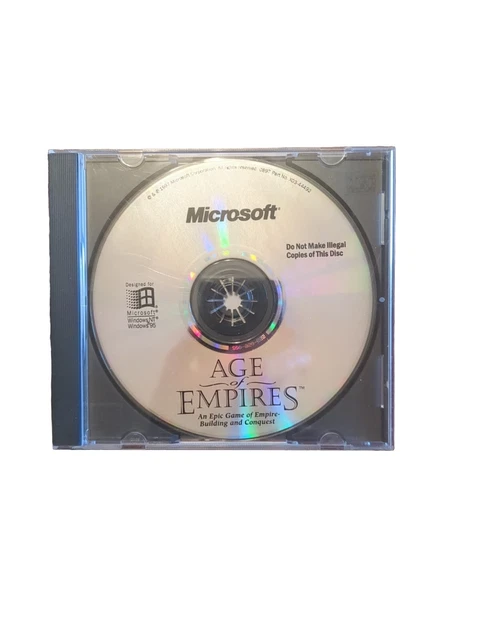 AGE OF EMPIRES I Windows NT Windows 95 CDROM game disc $20.00 - PicClick CA