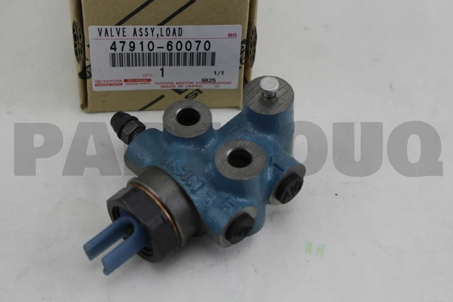 4791025260 VÉRITABLE TOYOTA VALVE ASSY, DÉTECTION DE CHARGE ...