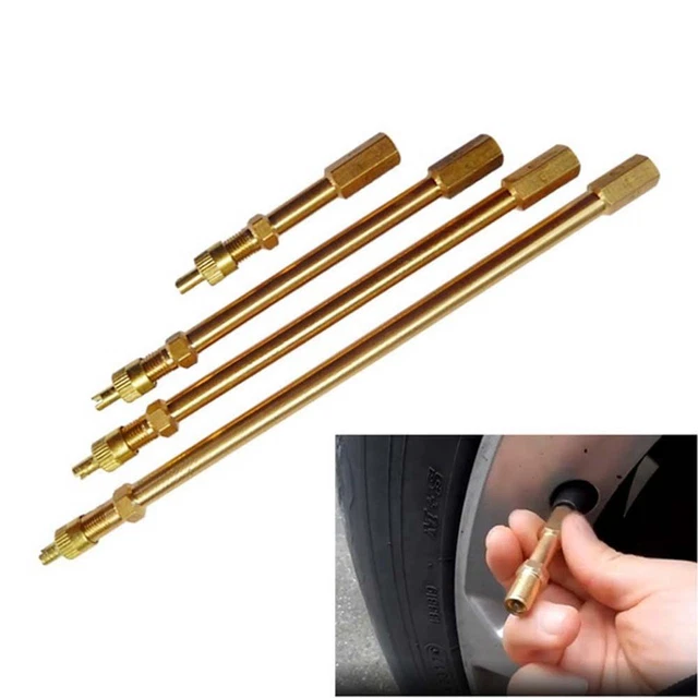 POLE INFLATION VALVE Stems Air Valve Pump Extension Rod Extension Tube ...