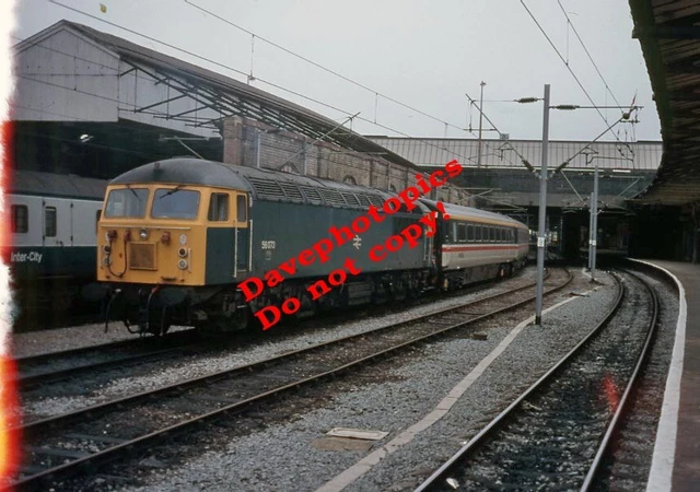 ORIGINAL 35MM Slide Railway Diesel -56073 @ Crewe 8th Oct 1985 (End of ...