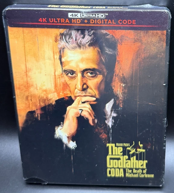 THE GODFATHER PART Iii - 4K Uhd Bluray Steelbook *New & Sealed Read ...
