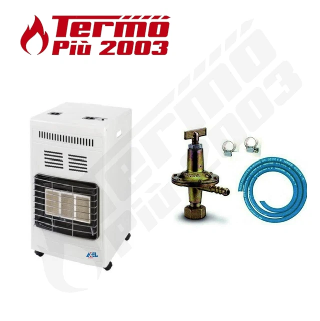 VENTILATED LPG INFRARED Gas Stove 4200W + High Pressure Regulator ...