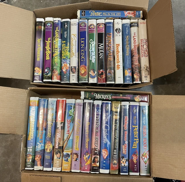 LOT OF DISNEY vhs tapes EUR 0,90 - PicClick FR
