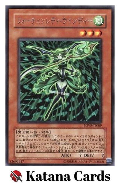 CARTES YUGIOH | Fortune Lady Wind Rare | SOVR-JP009 Japonais EUR 12,55 ...