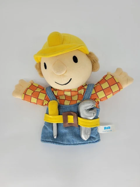 BOB THE BUILDER Puppet Plush Toy Offical 2001 Bob Vintage £14.99 ...