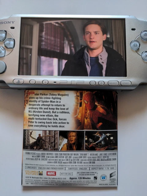 SPIDER-MAN 2 PSP UMD Movie HTF Not For Resale Promo RARE $15.00 ...