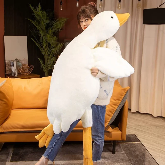 50-160CM HUGE GOOSE Plush Toys Big Duck Doll Soft Stuffed Animal 90CM £ ...