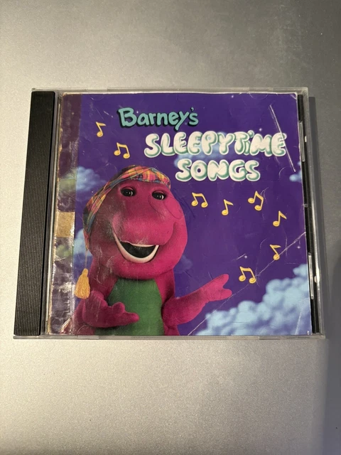 BARNEY THE PURPLE Dinosaur Barney's Sleepytime Songs CD BMG Direct 1995 ...