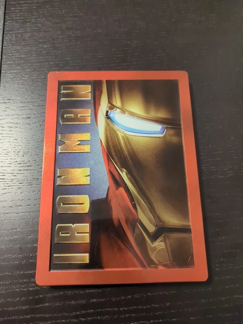 IRON MAN LIMITED Steel Book Metal Box 2008 JON FAVREAU ROBERT DOWNEY JR ...