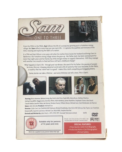 SAM COMPLETE SERIES 1-3 DVD Box Set One To Three 18 Disc Set Kevin ...