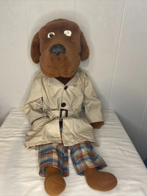 VINTAGE MCGRUFF THE Crime Hound Dog, Full Body Hand Puppet 1980s 26 ...