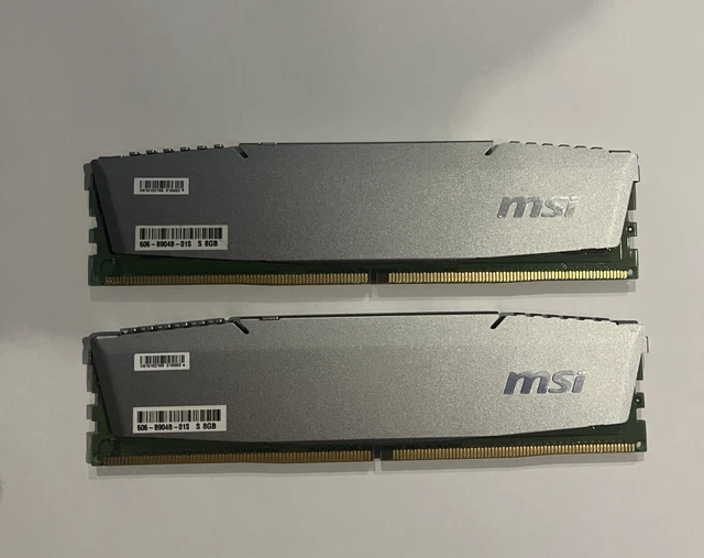 MSI 2X8GB (16GB) DDR5 5600MHz Dual Channel RAM £170.00 - PicClick UK