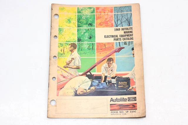 OEM FORD SP 220C, SP220C 1969 Autolite Marine Electrical Equipment ...