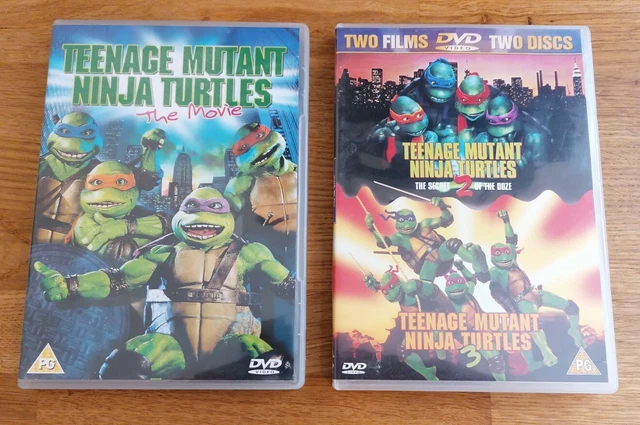DVD - TMNT Original Turtles Movie Trilogy Collection DVD Bundle R2 PAL ...