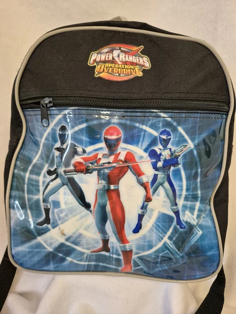POWER RANGERS OPERATION Overdrive Kids Navy Backpack with adjustable ...