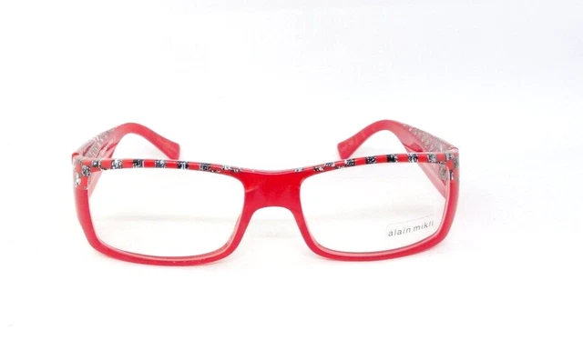 ALAIN MIKLI FRAME Optical Eye Glasses Hand Made In France Al07850016 ...
