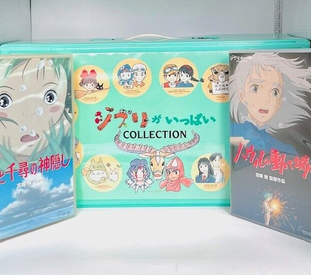 STUDIO GHIBLI VHS Collection 14 pieces with Original Box Hayao Miyazaki ...